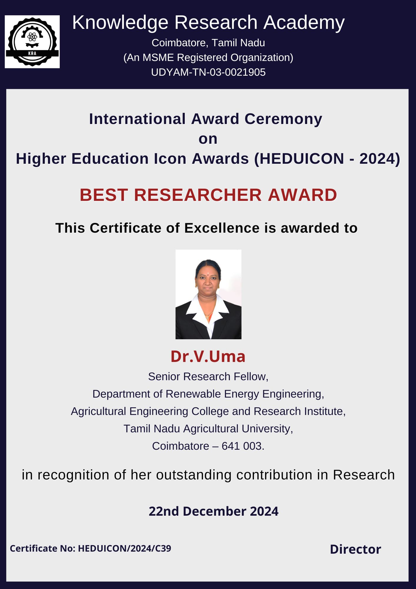 Knowledge Research Academy