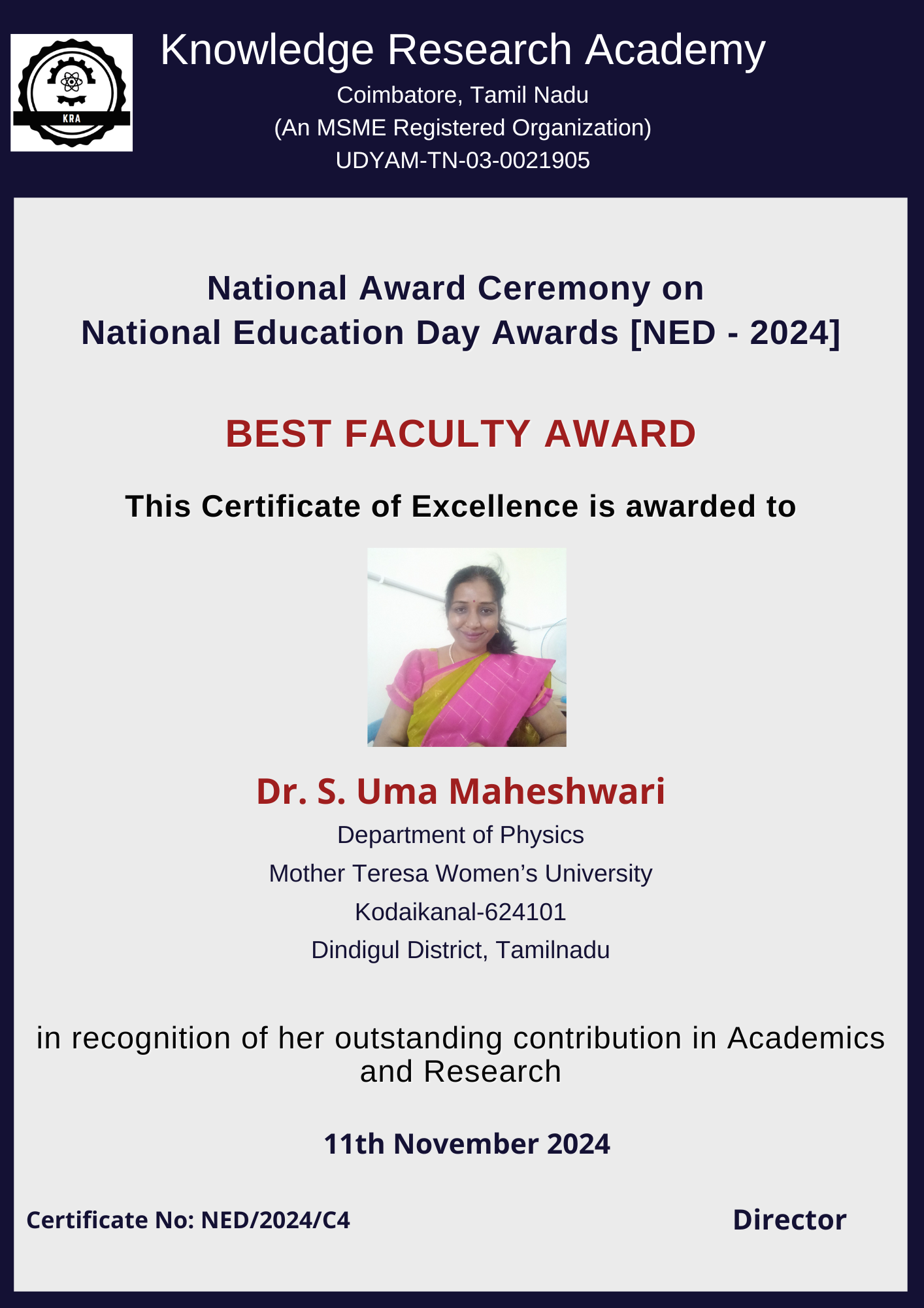 Knowledge Research Academy